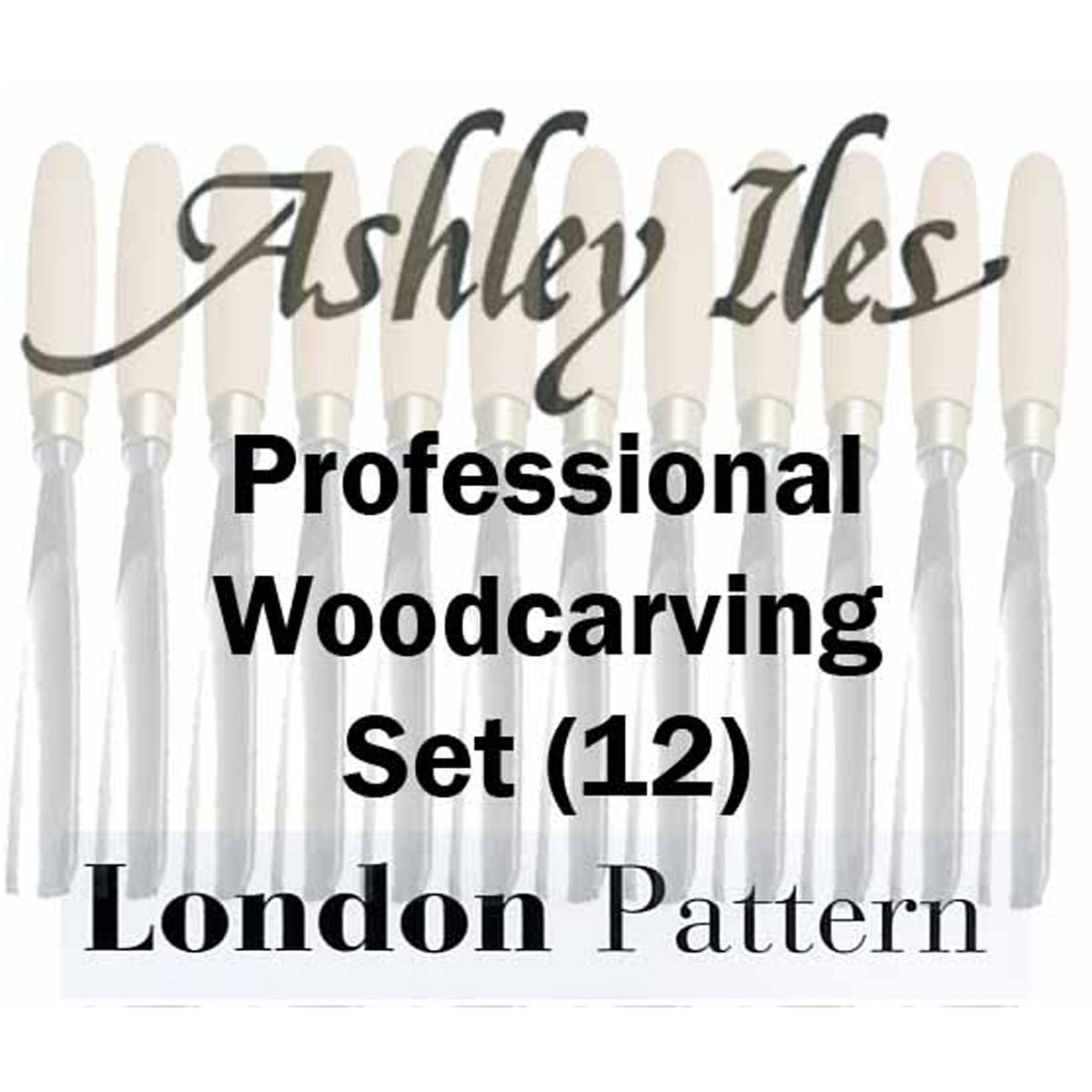 Ashley Isles Chisel Set (12) – Tulip Woodcrafts Supplies